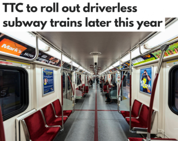 TTC今秋推出“自动驾驶”地铁_无忧资讯