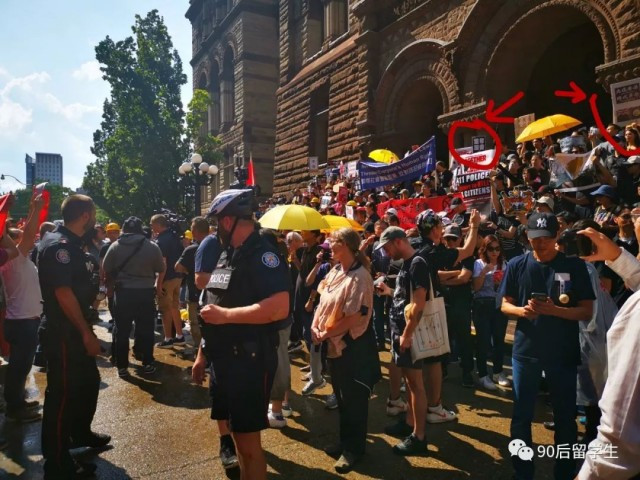 多伦多反暴力爱国集会中那些公众号没说的事_无忧资讯
