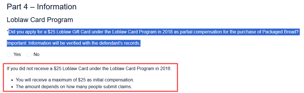所有人领钱! 在Loblaws买过面包就可获赔最高$25! 无需凭证!_无忧资讯